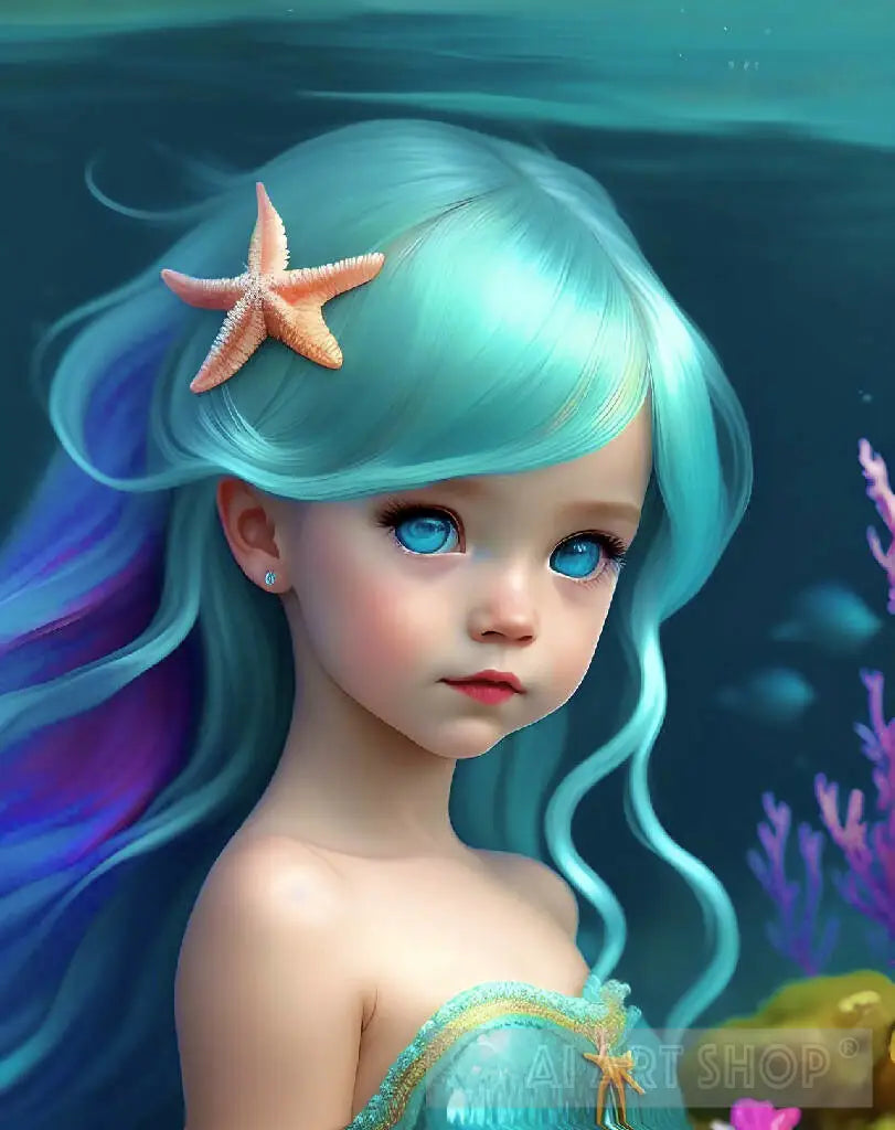 Cute Lil Mermaid