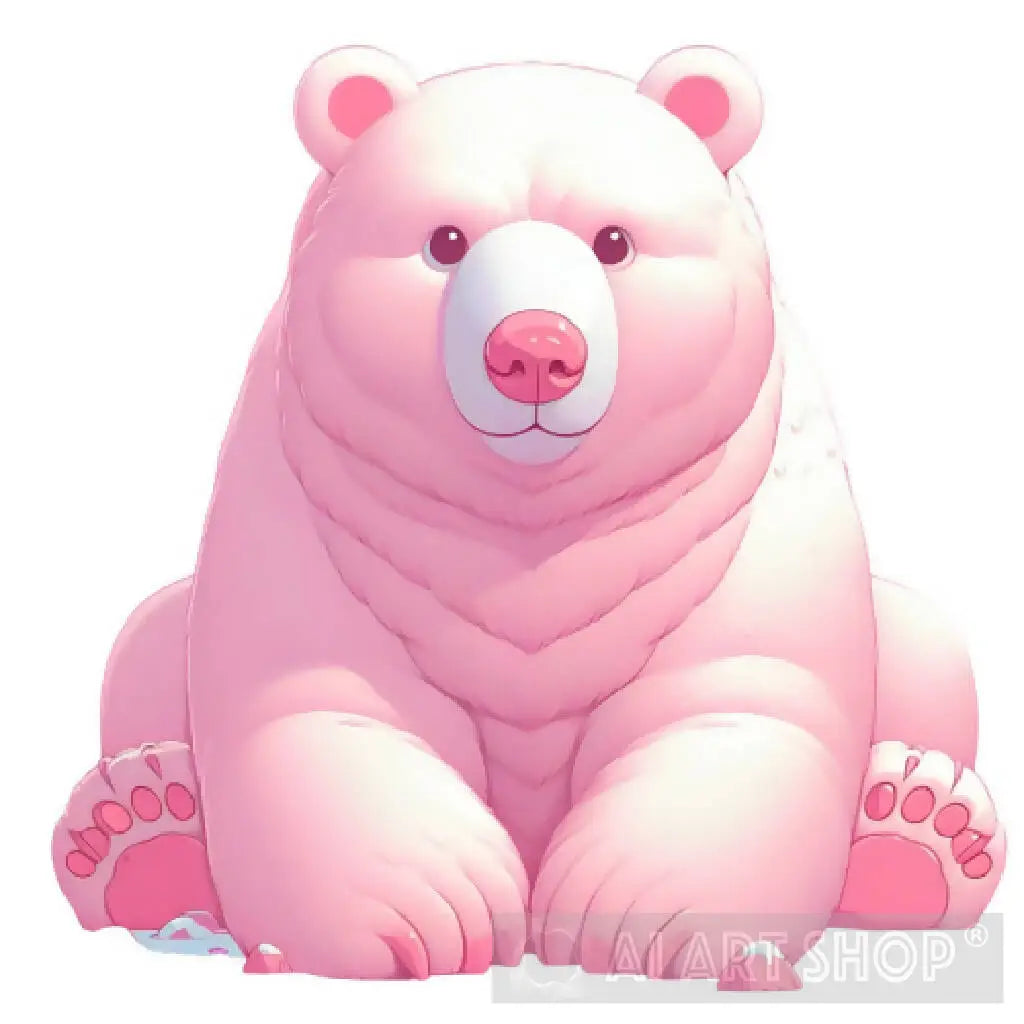 Pink bear Cute bear bear rosy Nice unique