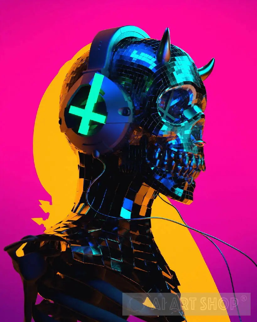 cyber punk dead art