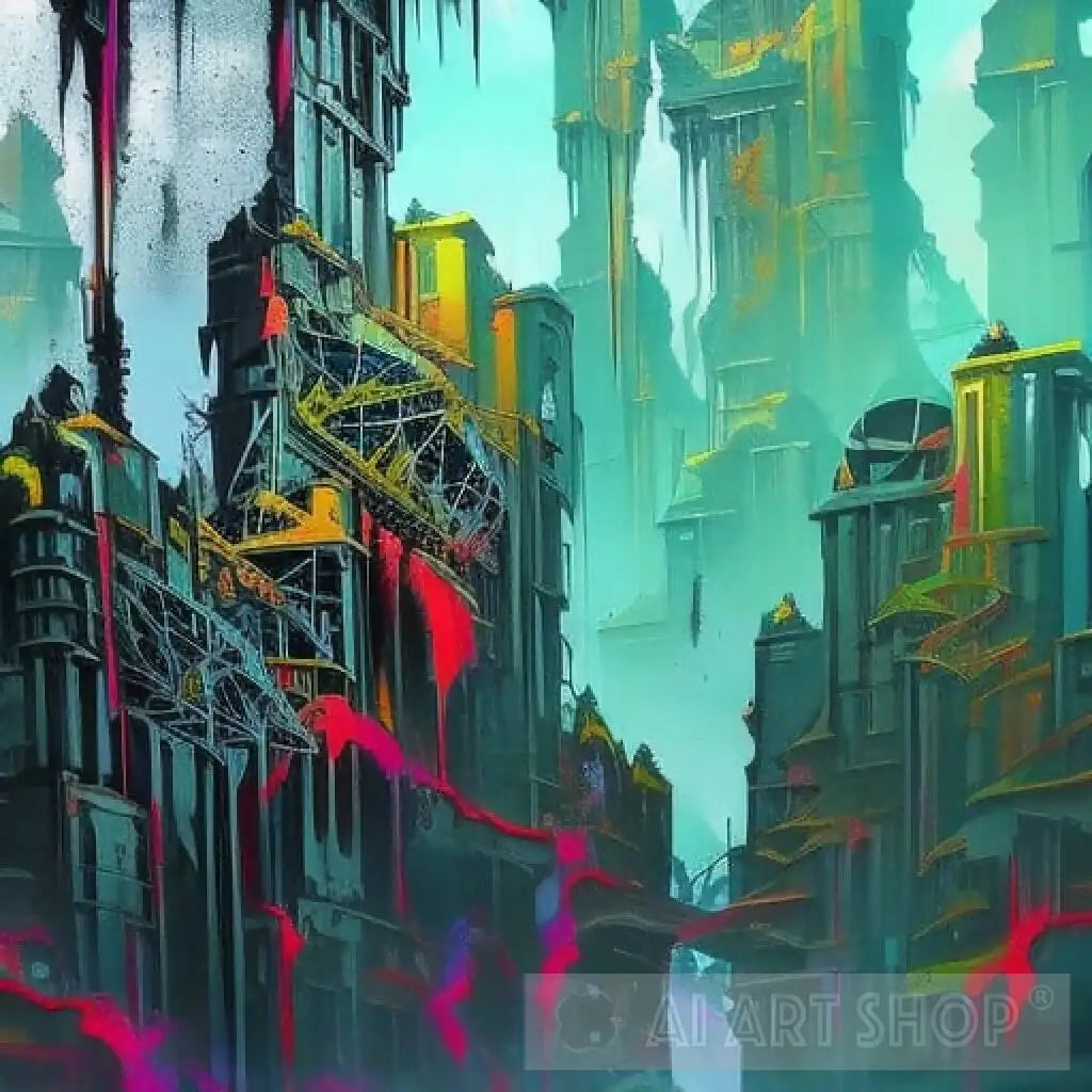 Cyberpunk inner earth