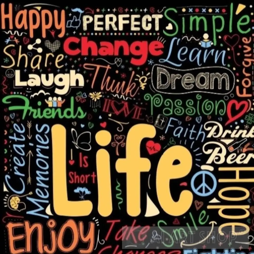 Motivational words , incentivize , painting , Daily motivation
