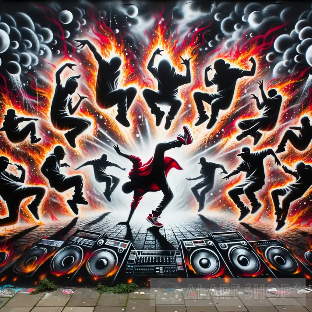 Street Art - Dance Revolution: Rhythms of Rebellion