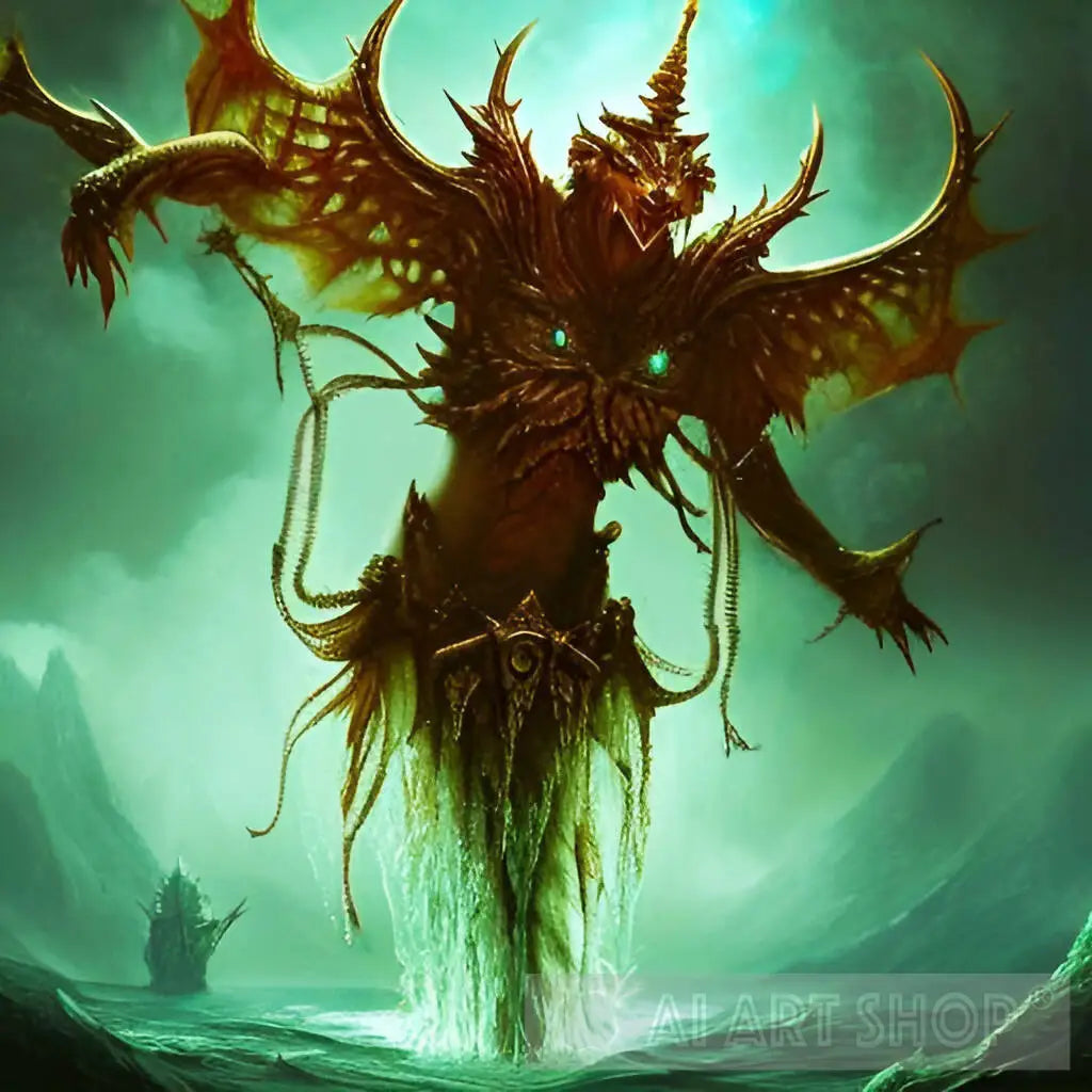 dark water dragon demon