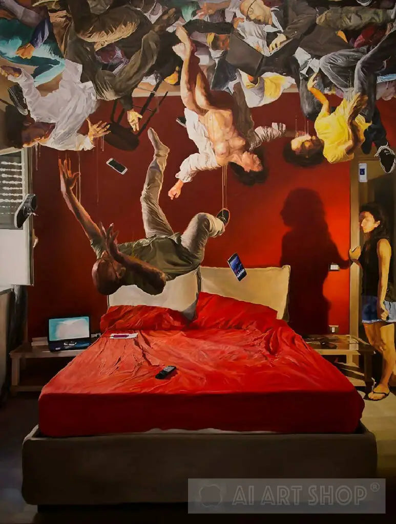 deep dream and nightmare art sleep