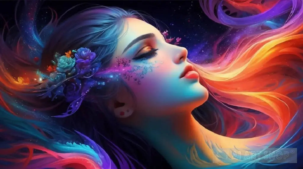 Deep sleep, AI, AI image, Beautiful