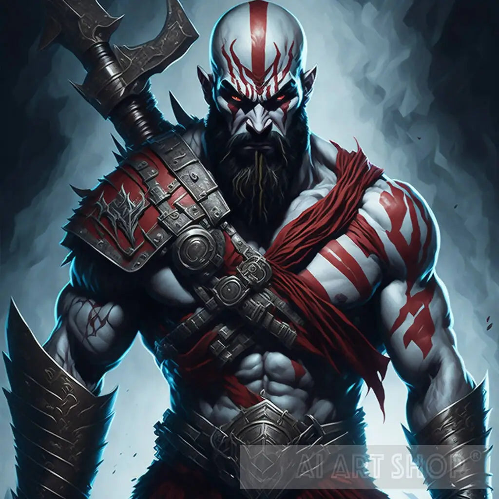 Demon God of War, Kratos