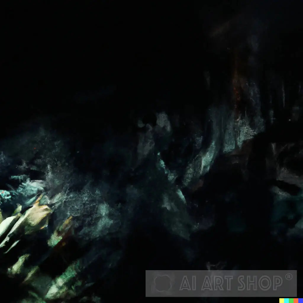 Desolate Alien worlds Abstract