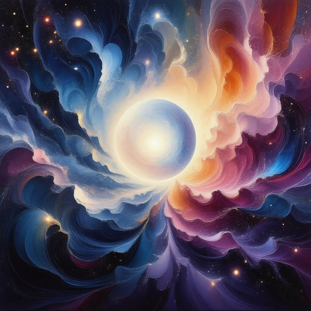 Celestial Voyage: Journey Through the Infinite – Cosmic Abstract Ar...
