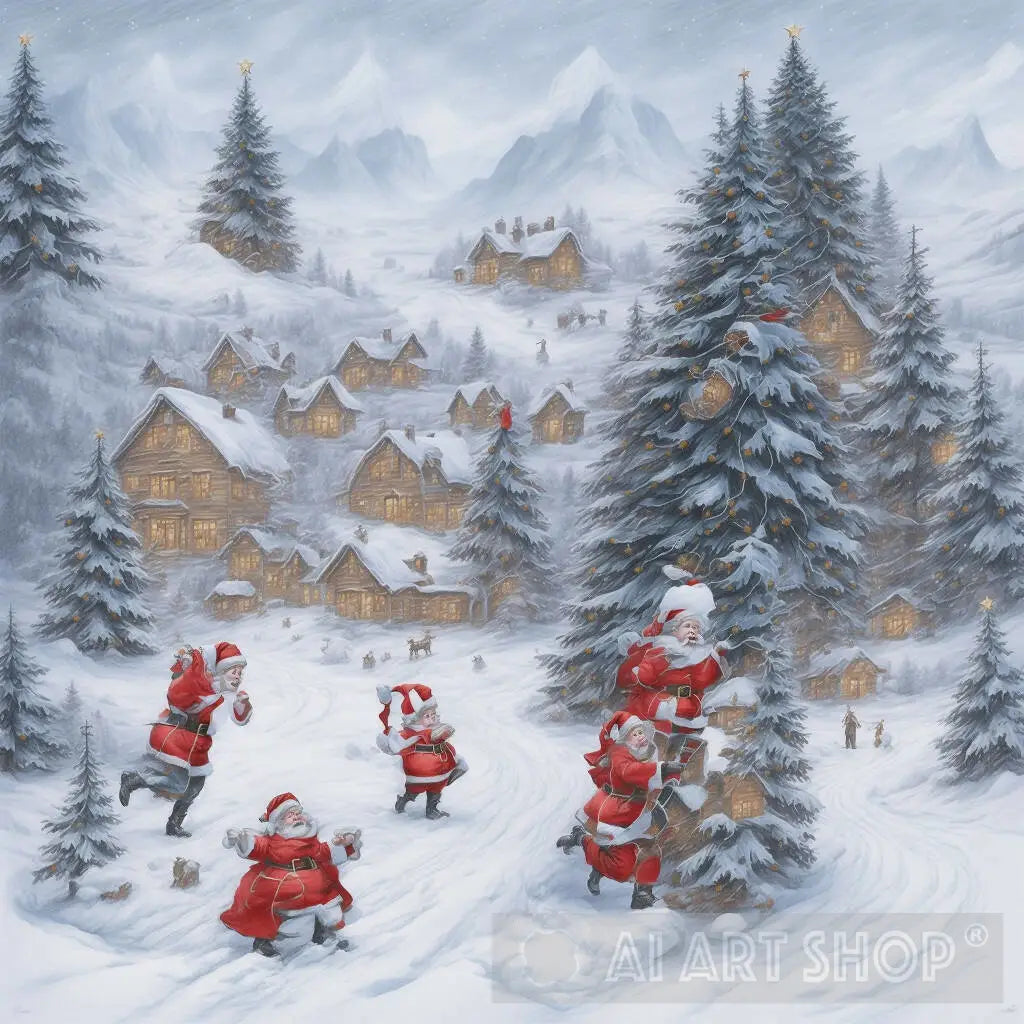 Spirit of Christmas and the holiday season Michelangelo-style Spiri...