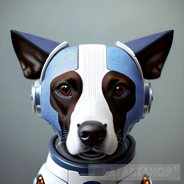 RoboPup: The Canine Cyborg - AI Artwork