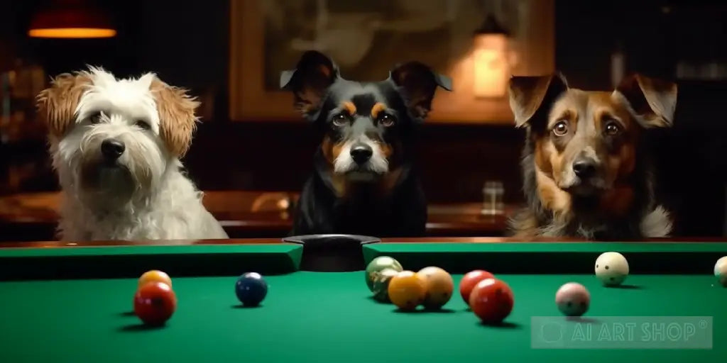 Dogs do snooker 2