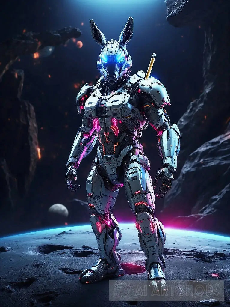 Donkey in cyborg body #2