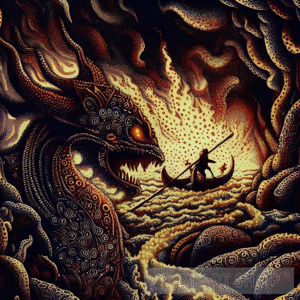 surrealism, pointillism, dark fantasy, weirdcore