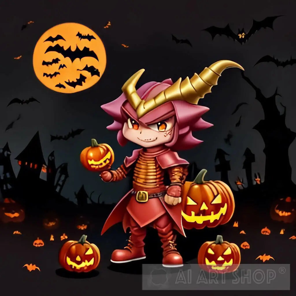 Dragon Knight of Halloween 2nd Concept