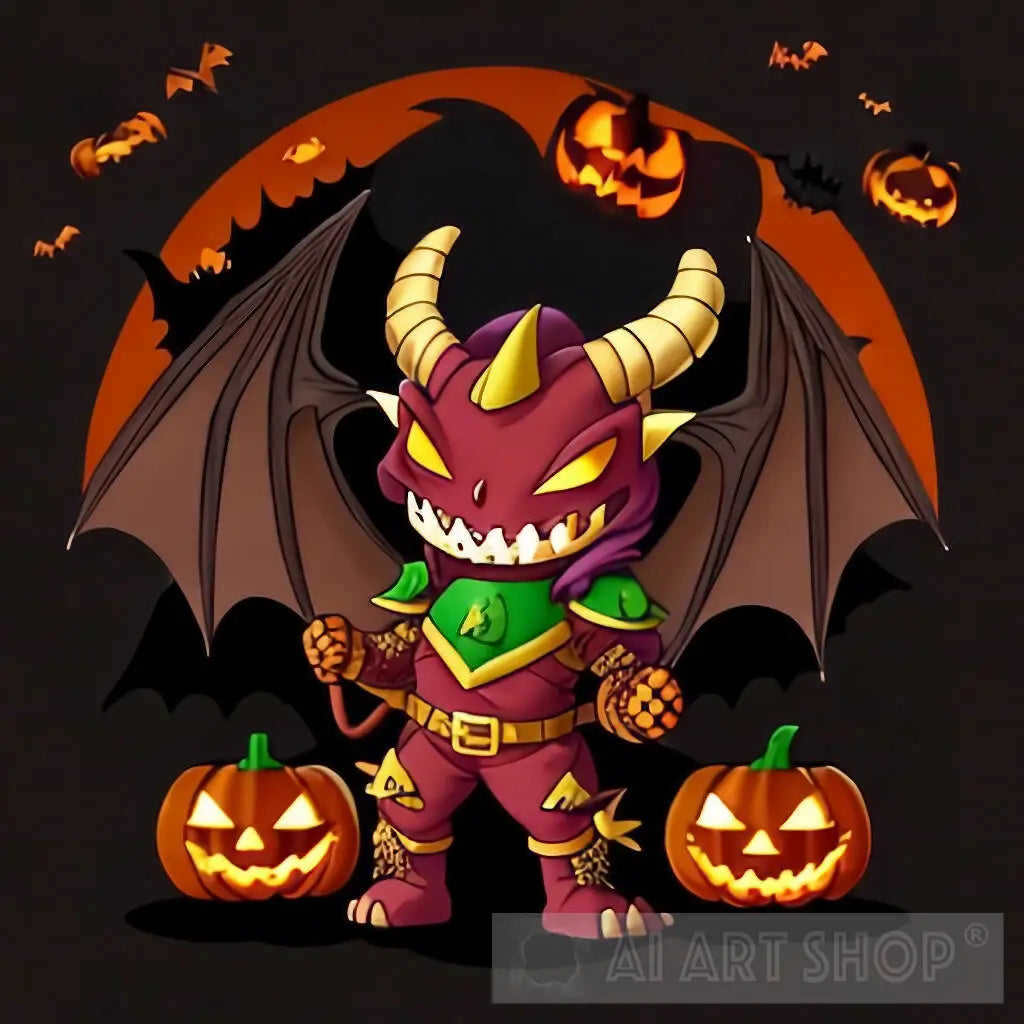 Dragon of Halloween 2nd concept