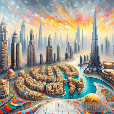 Dubai spectacular view