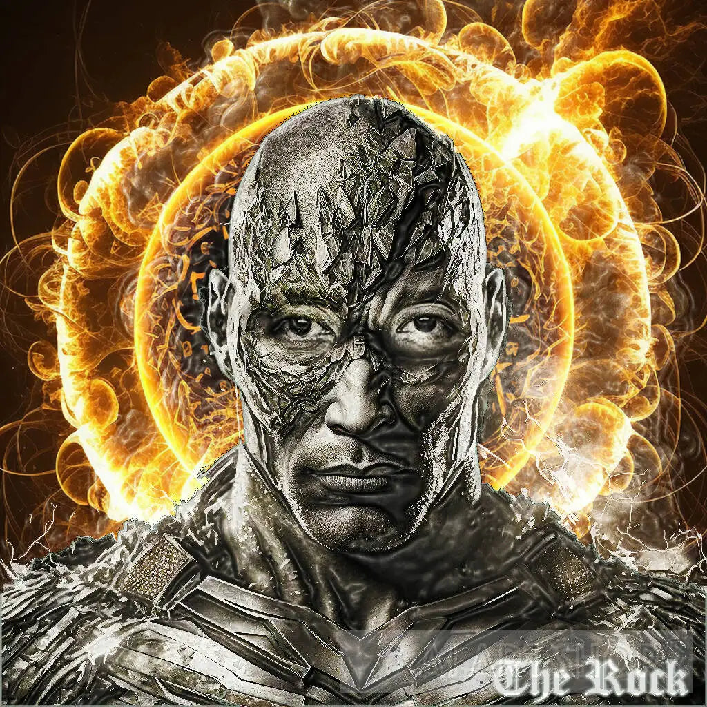 DWAYNE JOHNSON PORTRAIT