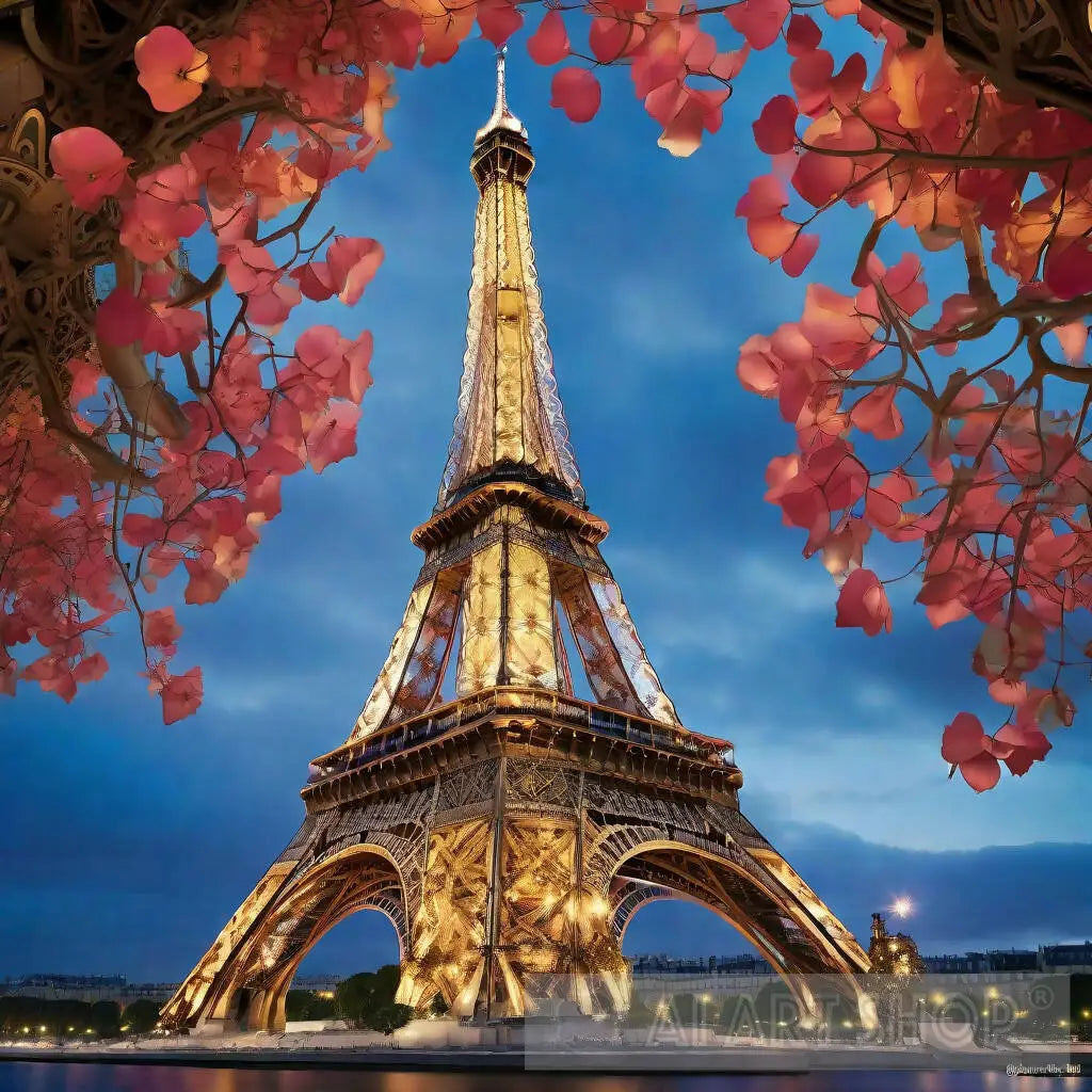 Eifel Tower in angle