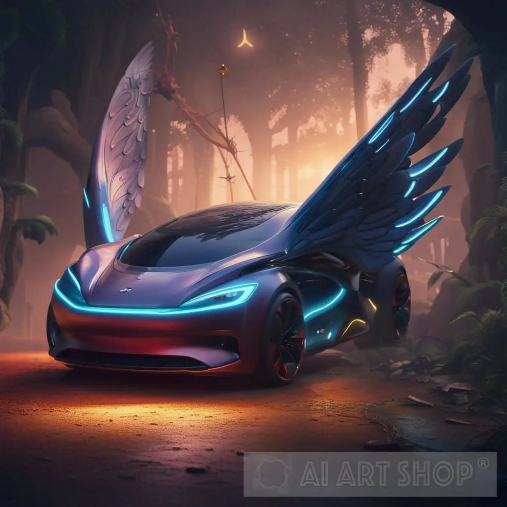 Electric Car With Wings