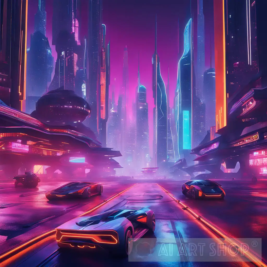 Electric Dreams: A Symphony of Human and AI Creativity Painting