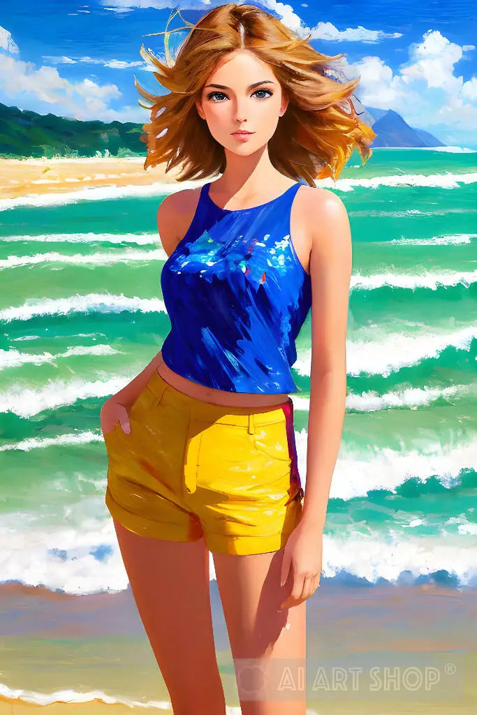 Portrait, Impressionism, Ai Painting, Ai Artwork,