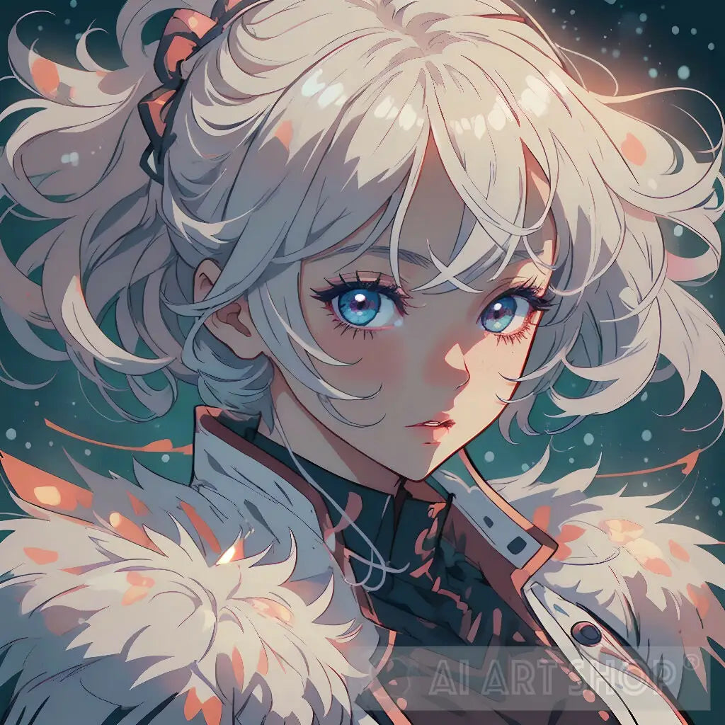 Ethereal Beauty: Stunning Anime Girl Illustrations