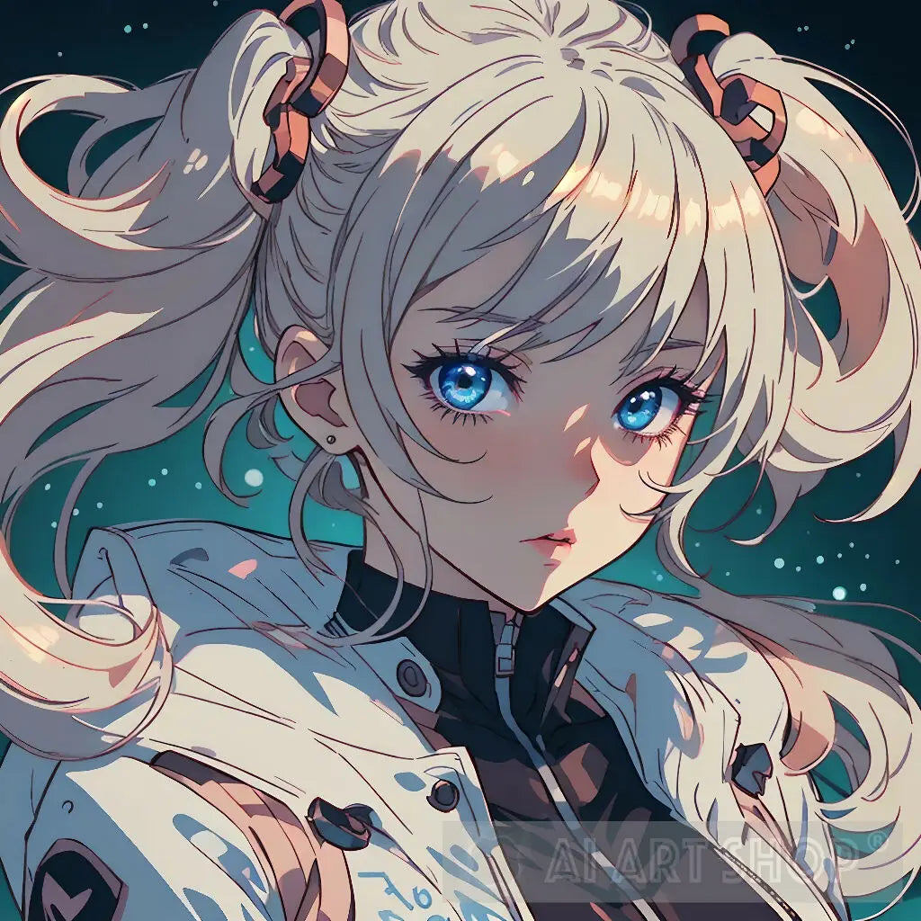 Ethereal Beauty: Stunning Anime Girl Illustrations