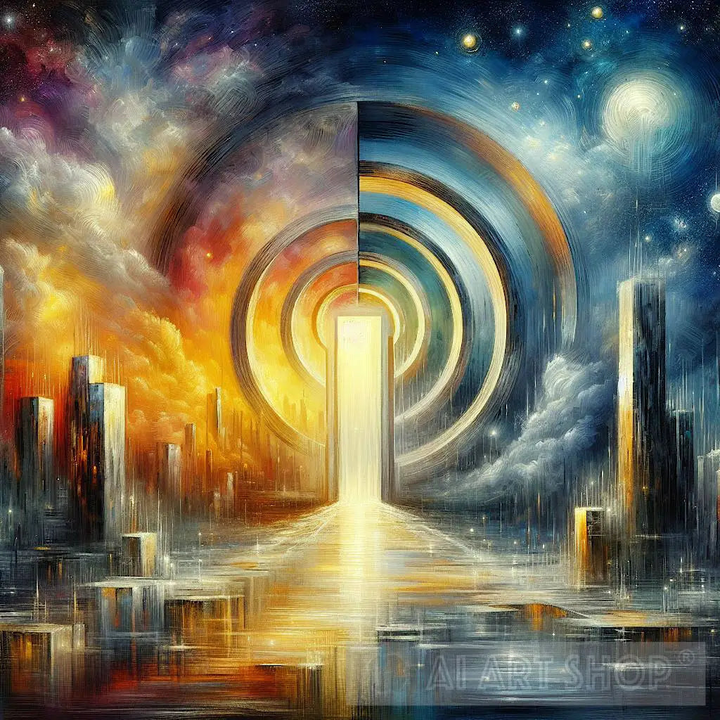 Ethereal Gateways: Veils of the Unseen