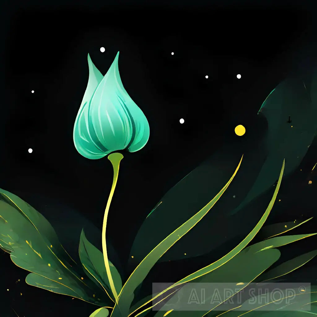 Ethereal Glow: A Captivating Floral Image