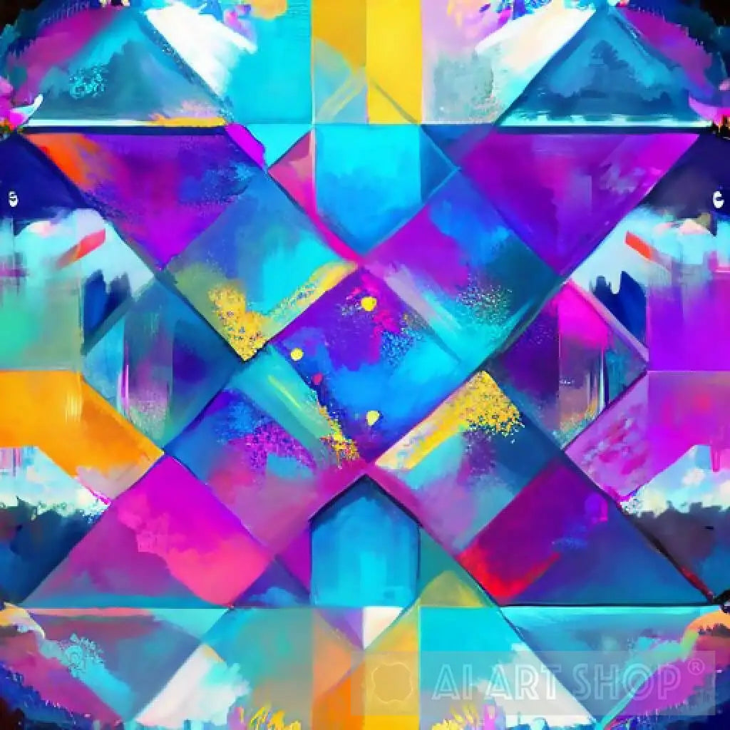 Exploring Abstract Art Fusion of Furry-Painted Techniques AI Enhanc...