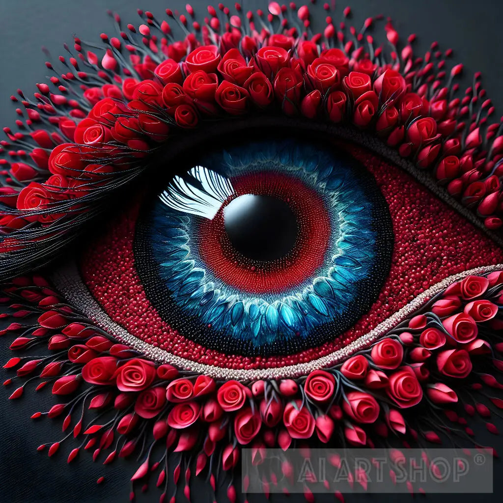 Eye of the Beholder - Captivating Wall Art with Mesmerizing Gaze