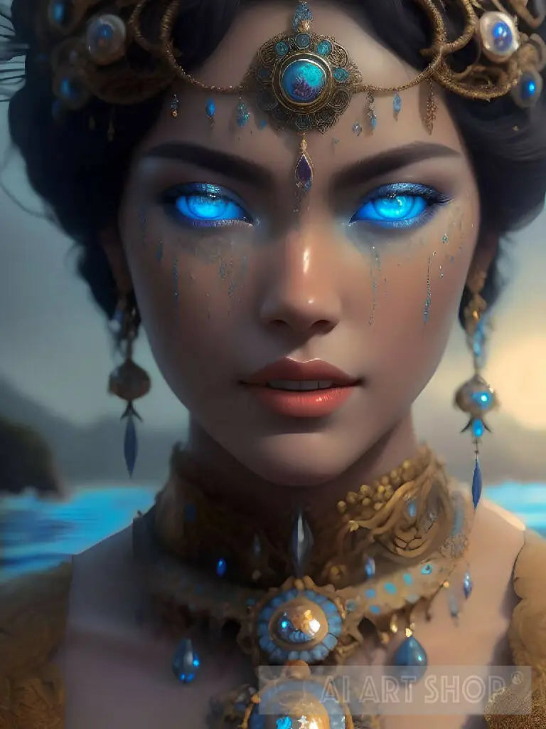 Eyes that hold the Ocean