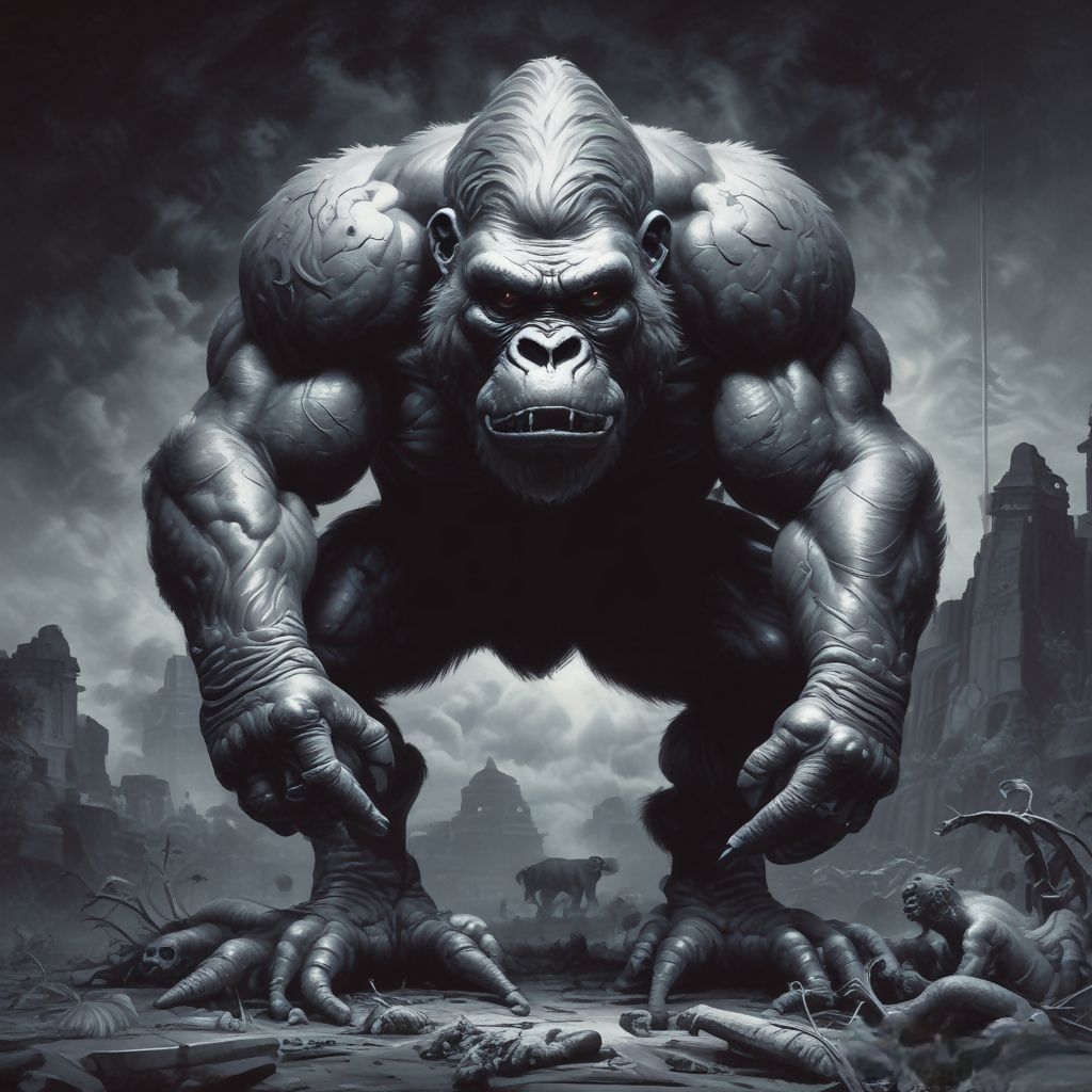 Mascular Chimp