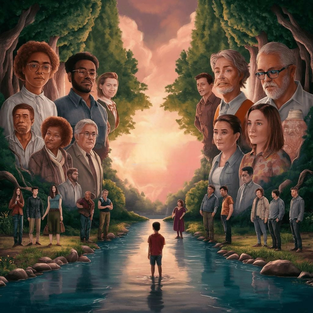 Generations United: A Digital Masterpiece of Diversity and Connection