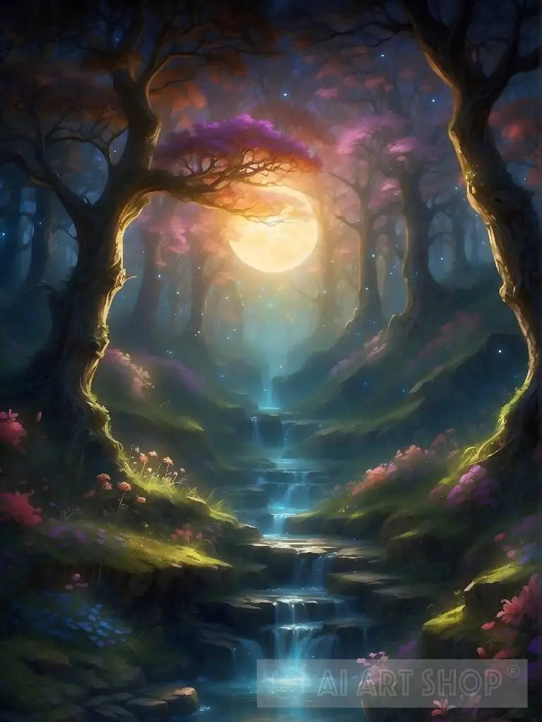 Fairytale Forest, Fairytale Art, Enchanted Forest, Magical Realism,...