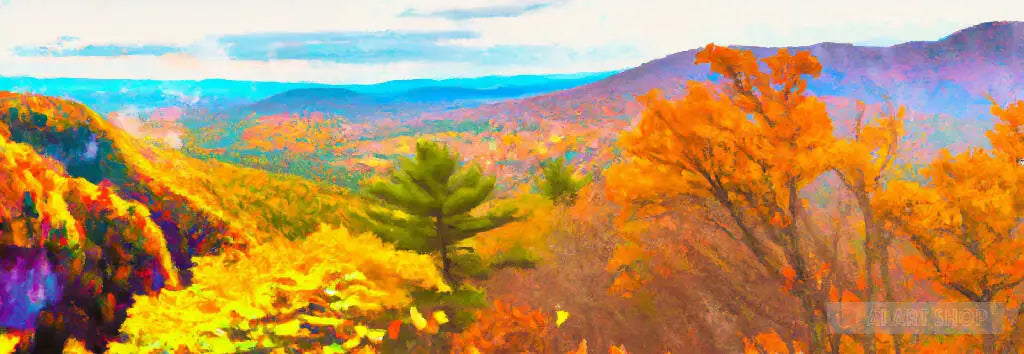 Mountain View In the fall