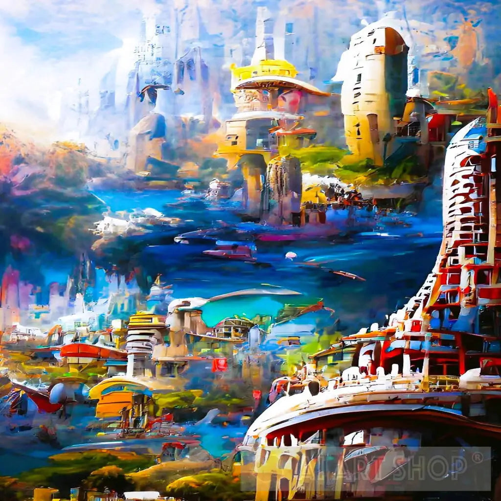 Fantasy Alien Civilization