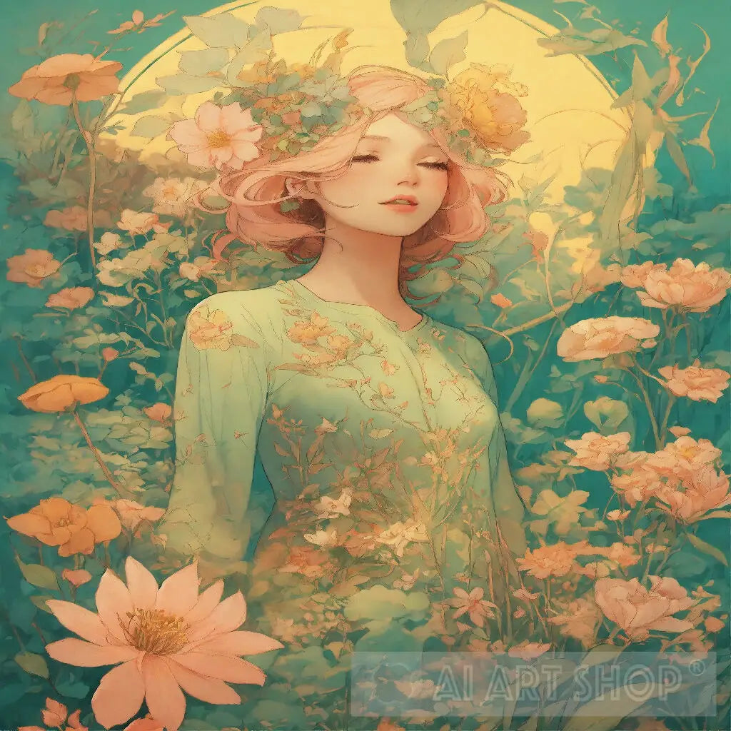 Fantasy drawings, abstract nature