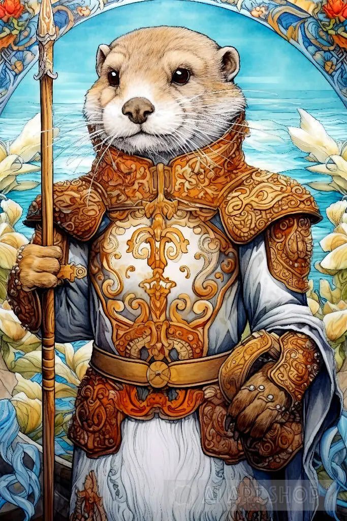 Fantasy Knight on an Animal Adventure