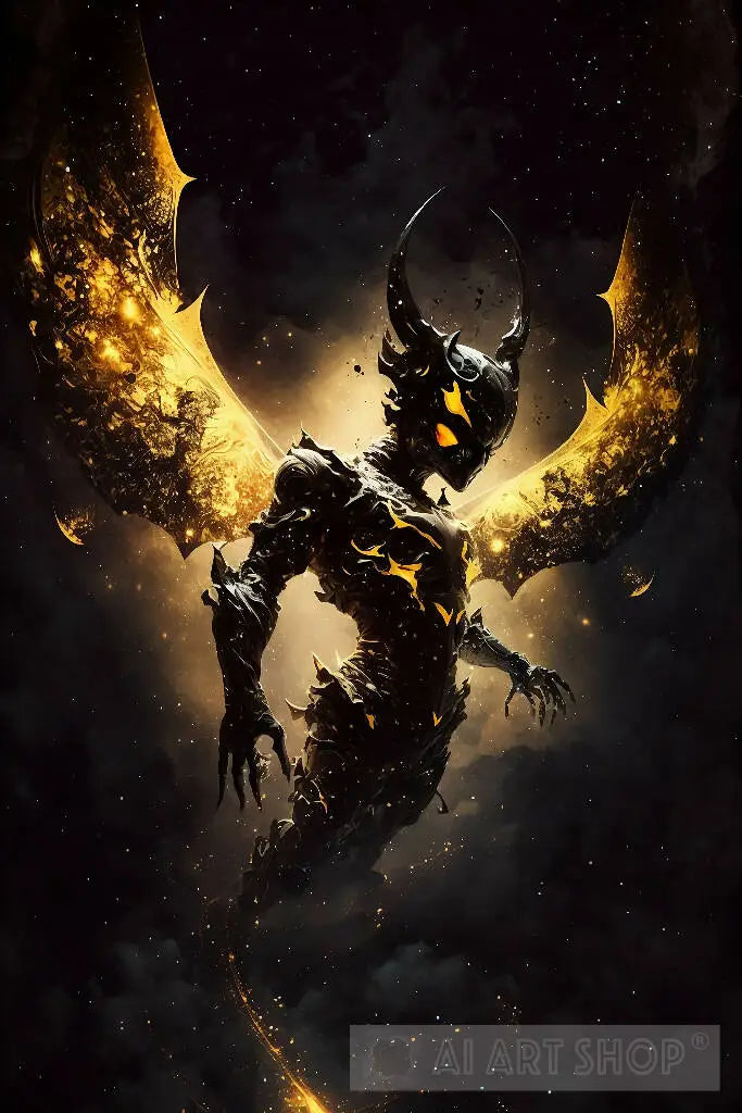 Demon, Angel, Space, Sci-fi, Fantasy