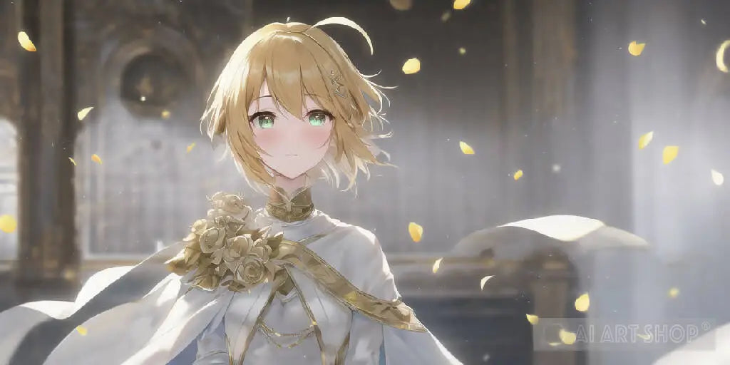 anime, fantasy, wedding, cute