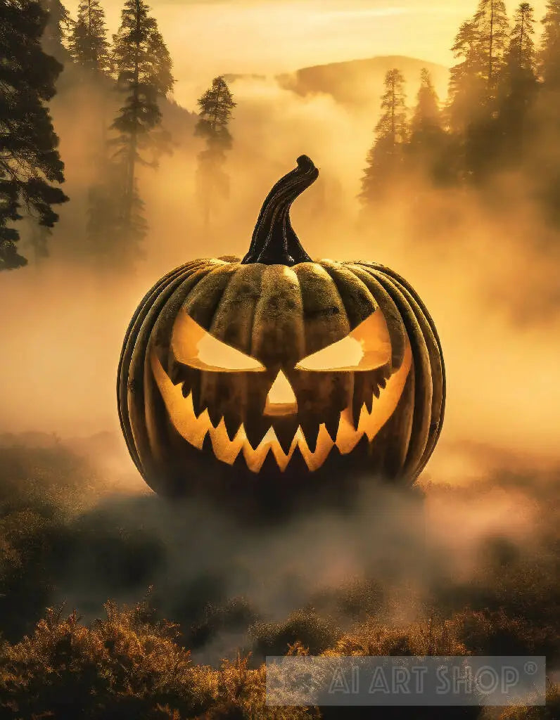 Firefly a scary lantern pumpkin