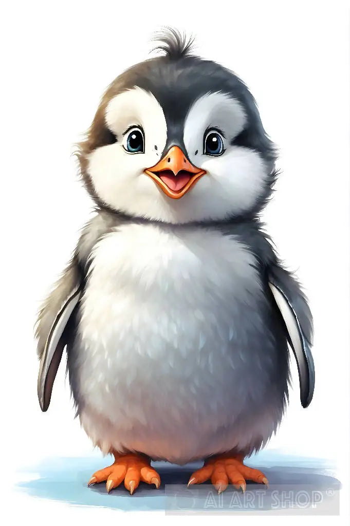 fluffy penguin , cute penguin , penguin background