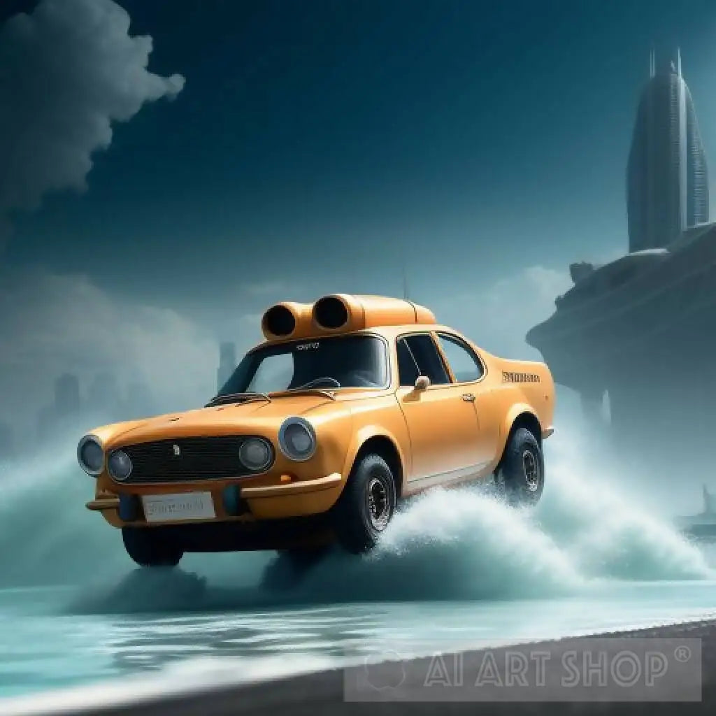Subaquatic Sky Chase Thrilling Pursuit Glass City Adventure
