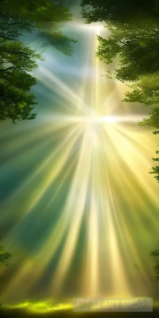 Forest Light Bending #1