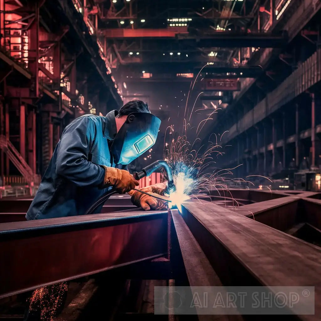 Industrial Giant: Photorealistic Look Inside a Steel Mill