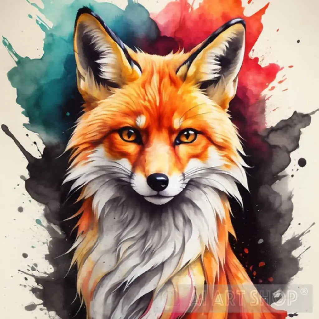 faox, painting, colorful