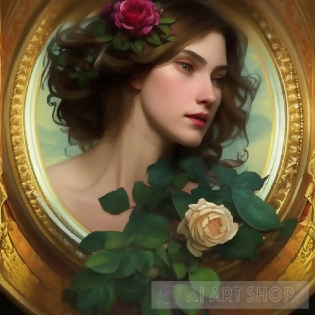 Delicate Roses, Fragile Lady