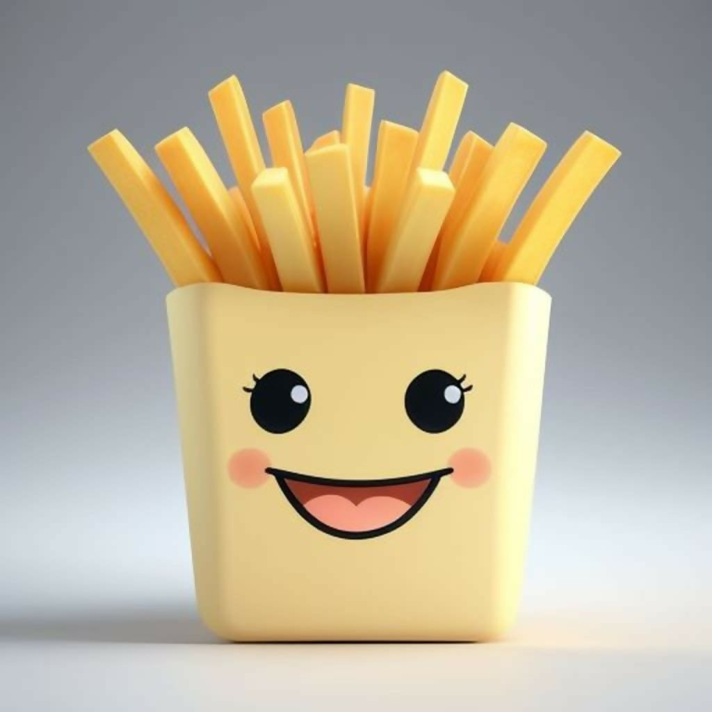 Cute-Looking French Fries