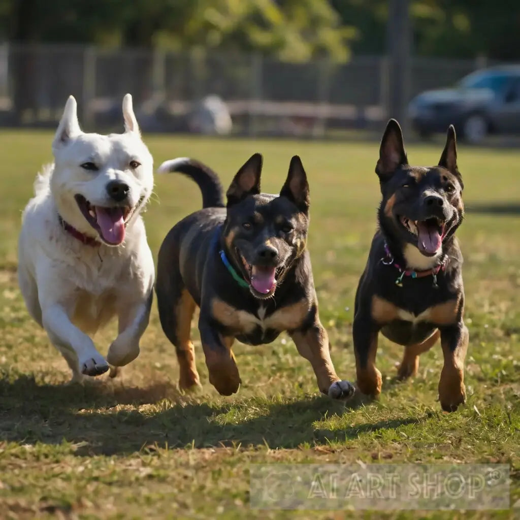 Fun At The Dog Park